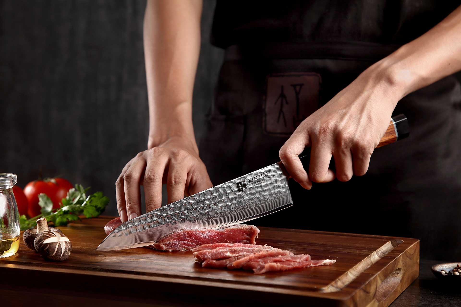 XINZUO PM8 Series – Damascus Steel Knives | Sharp Edge Nation